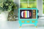 A Retro Television Card: Three Dimensional Perfection • TealKat Design